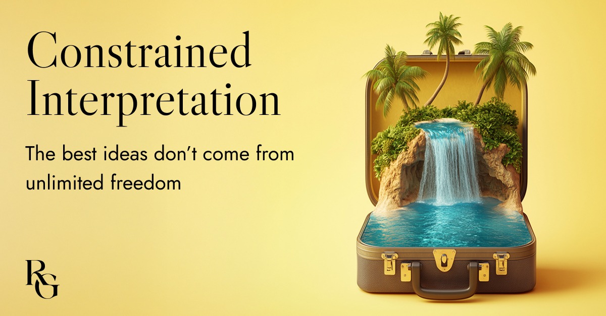 Constrained Interpretation: The Art of Making the Creative Box | Rebellion Group